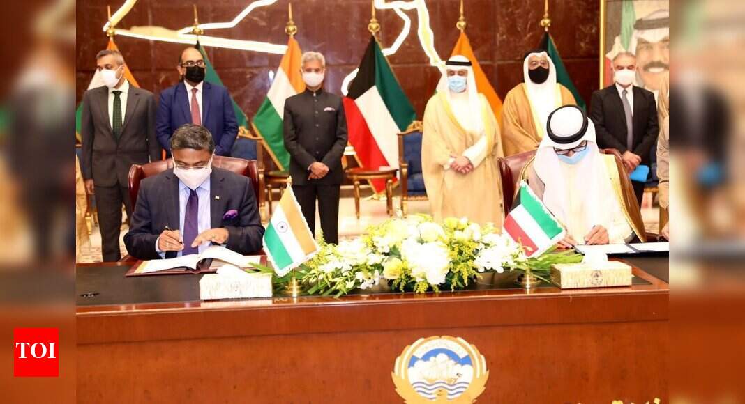 India, Kuwait sign MoU for cooperation on recruitment of domestic ...