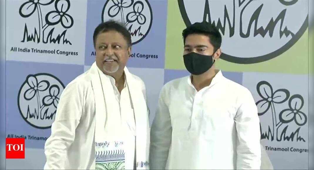 Mukul Roy News: Mukul Roy returns to Trinamool fold after nearly four ...