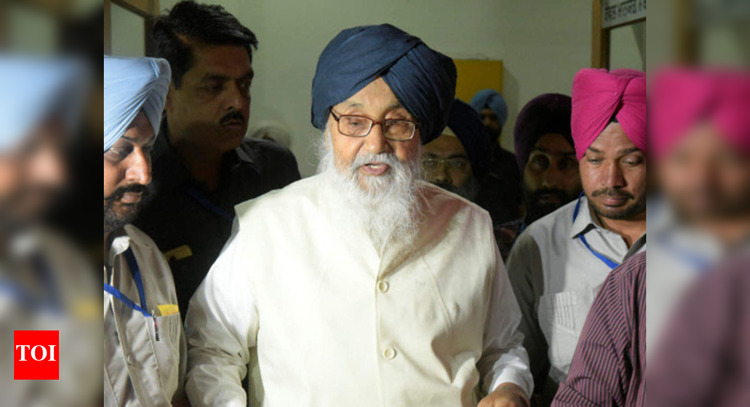 Former Punjab CM Parkash Singh Badal summoned by SIT in 2015 police firing case | Chandigarh ...