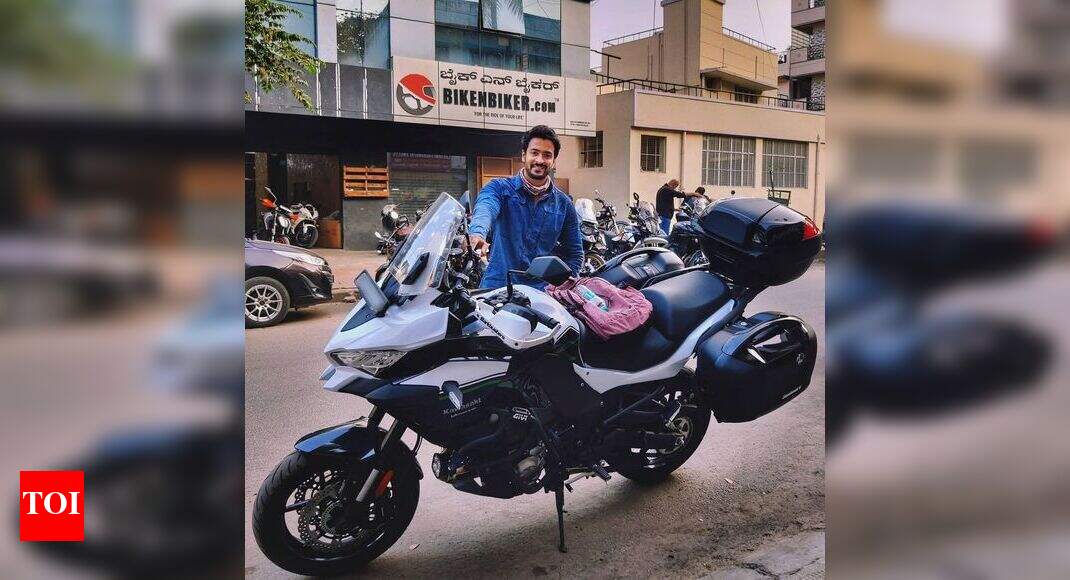 Darshak Gowda loves bikes and how - Times of India