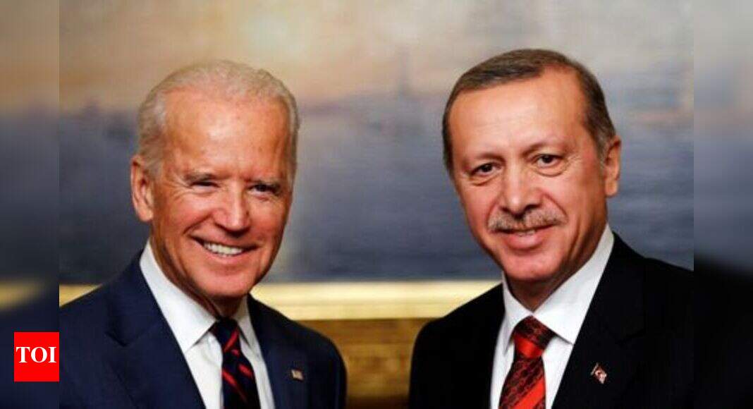 No breakthroughs expected from first Biden-Erdogan meeting - Times of India
