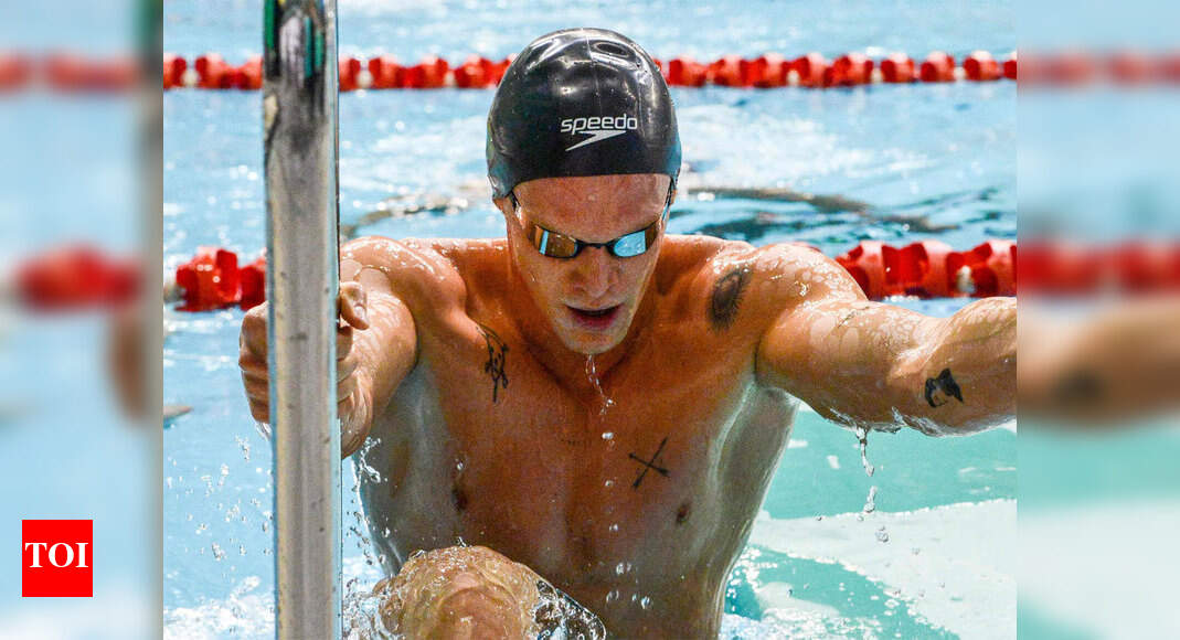Pop star turned swimmer Cody Simpson misses qualifying for Olympics ...