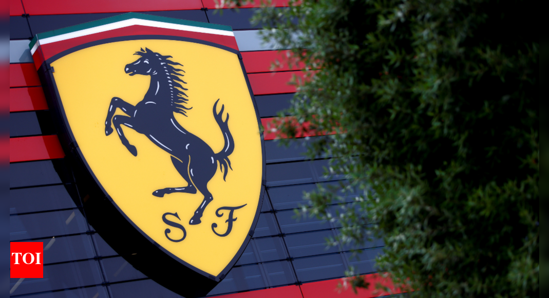 Ferrari, Amazon's AWS enter agreement on data - Times of India