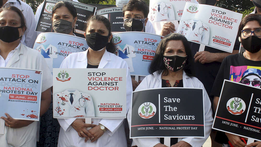 Thousands of doctors join nation-wide protest, asks central law to ...
