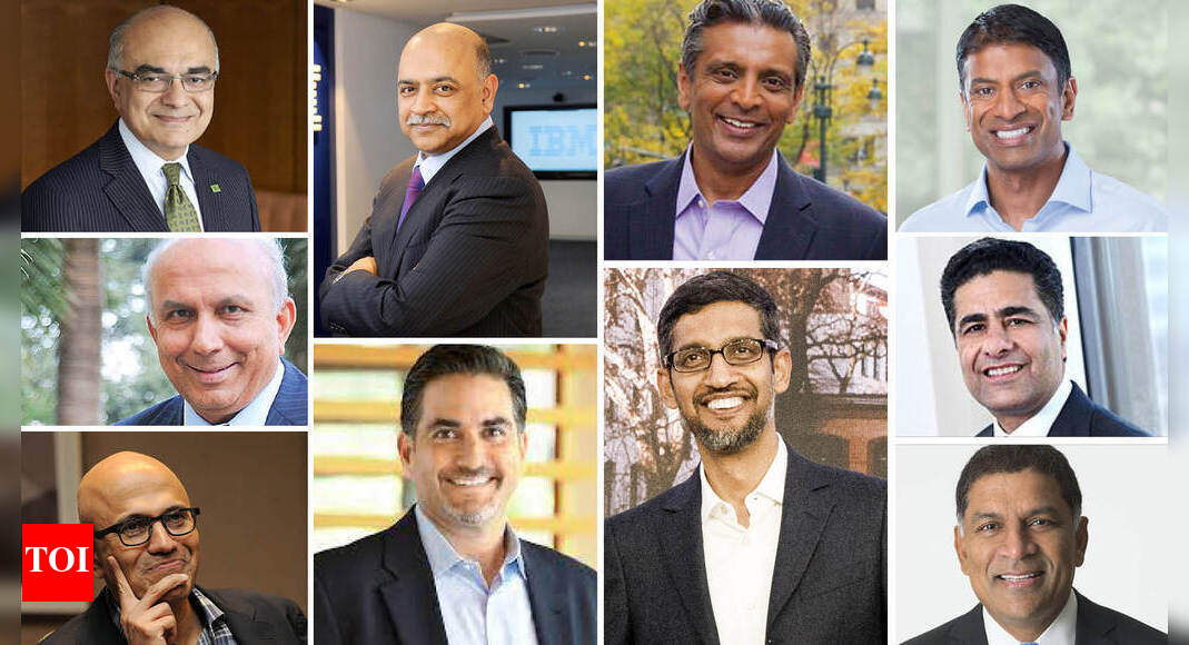 Indian-origin execs lead 60 billion dollar companies abroad - Times of ...