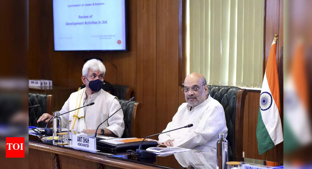 All-round development of people of J&K Modi govt's top priority: Amit ...