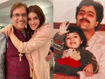 Kriti Sanon will always be 'Daddy's little girl' | Hindi Movie News ...