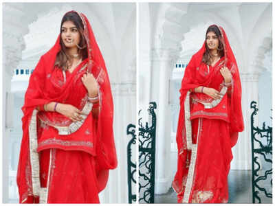 Prachi Singh looks regal in this traditional attire | Bhojpuri Movie ...