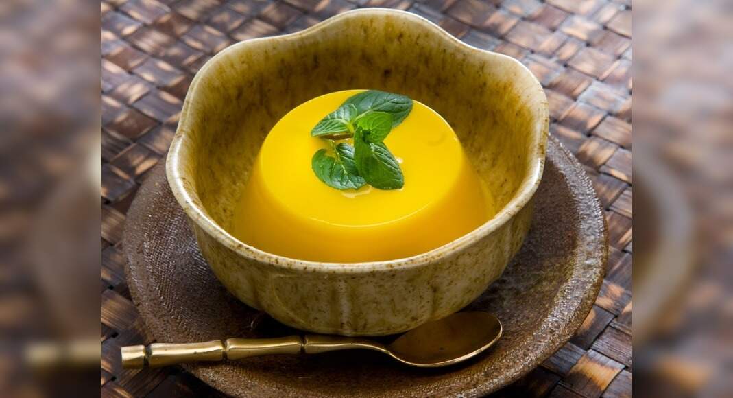 Mango Pudding Recipe: How to Make Mango Pudding Recipe at Home ...