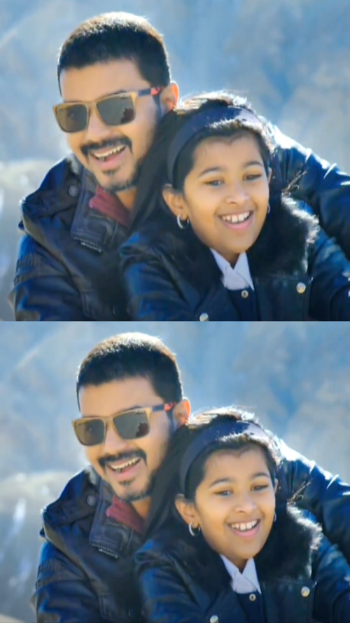 Tamil Actor Vijay Daughter Divya Saasha