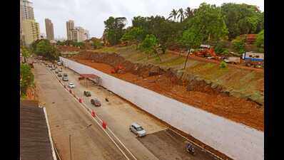 Mumbai: BMC completes works on construction of retaining wall at NS ...
