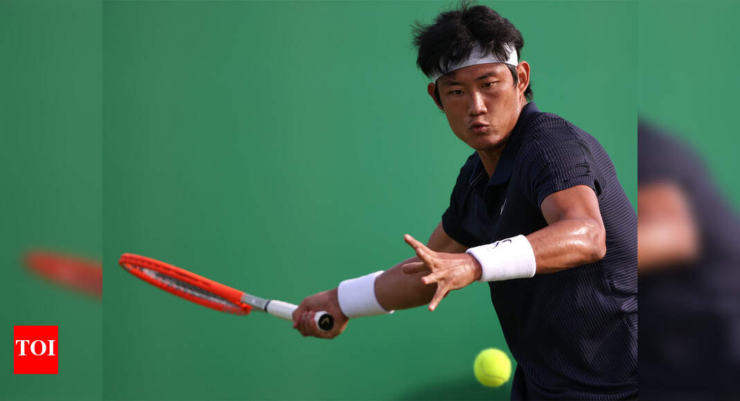 Zhang Zhizhen becomes first Chinese man to qualify for Wimbledon in ... Zhang Zhizhen becomes first Chinese man to qualify for Wimbledon in ...