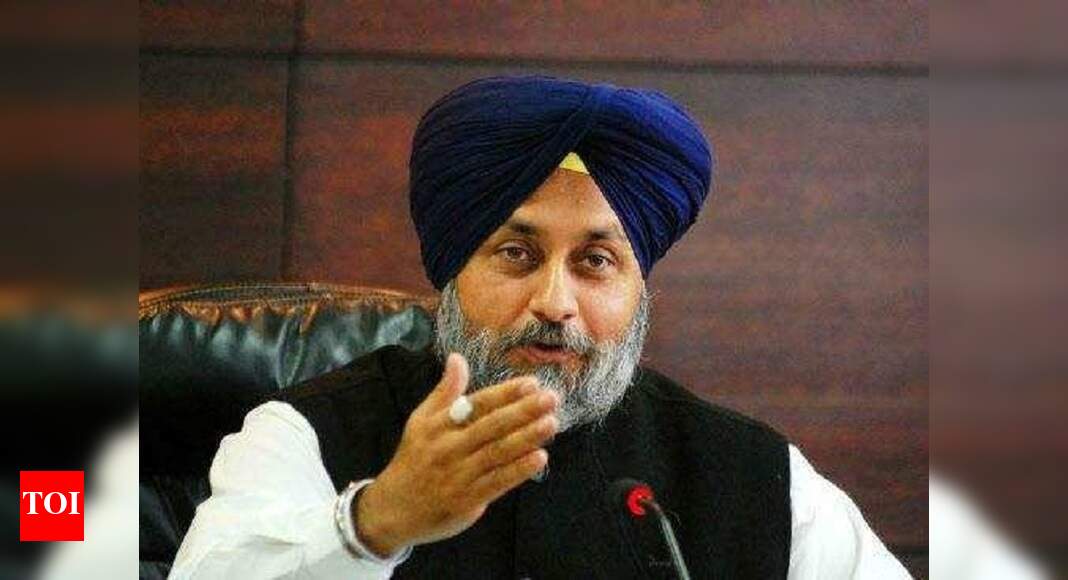 Sukhbir Badal appears before SIT probing Kotkapura police firing case | India News - Times of India