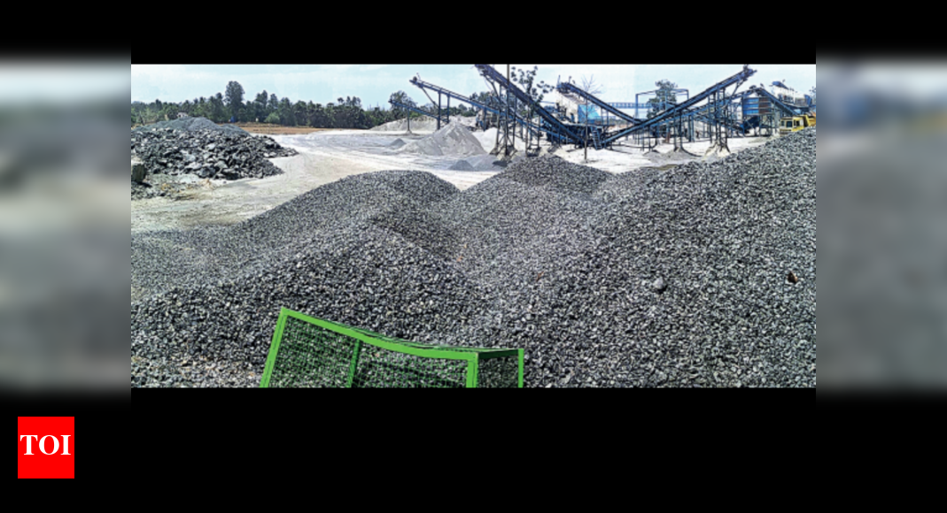 Andhra Pradesh: 155 granite quarries booked in Prakasam | Vijayawada News - Times of India