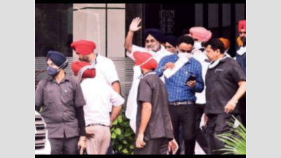 Punjab police SIT questions Sukhbir Badal in Kotkapura firing case | Chandigarh News - Times of ...