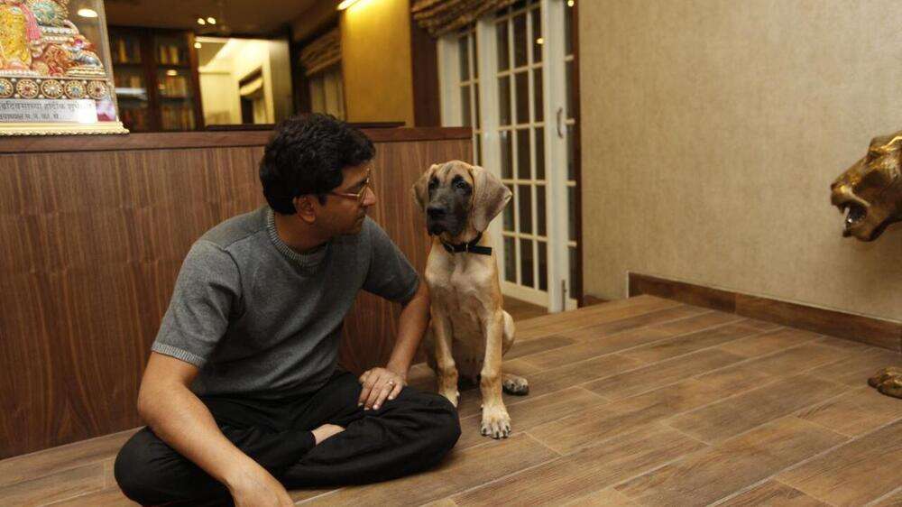 Raj Thackeray dog James passes away; MNS chief bids teary goodbye