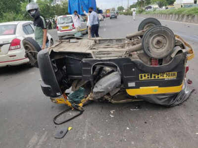 Mumbai: One killed, one injured as bus rams into auto-rickshaw on Eastern Express highway ...