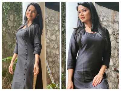 Radha Sagar looks simply beautiful in this black dress; see pics ...