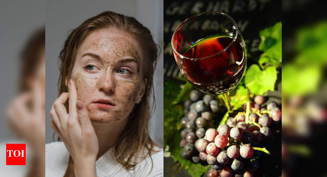 Skin Care: Red wine facial at home for glowing skin - Times of India