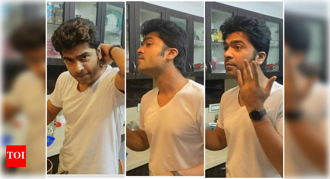 Silambarasan goes for a new clean shave look | - The Times of India