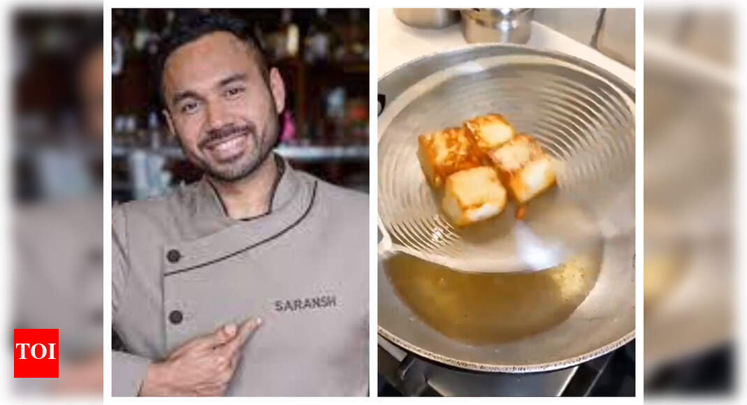 Chef Saransh Goila shares smart hack to keep paneer soft and spongy ...