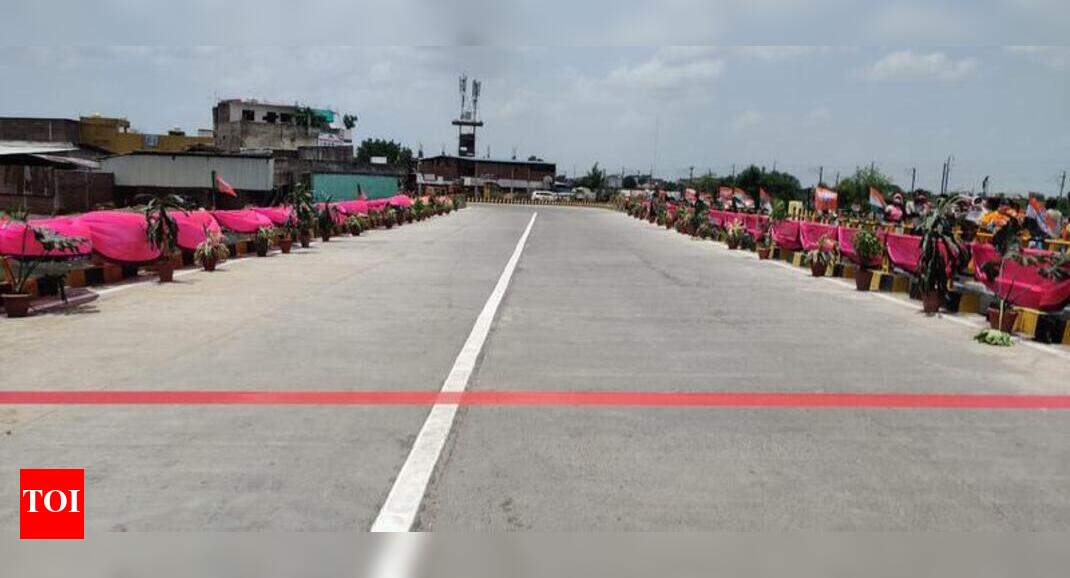 50m bridge over Pili river inaugurated | Nagpur News - Times of India