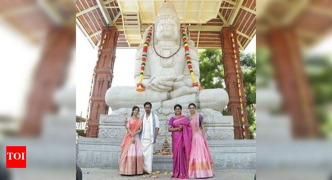 Arjun Sarja: Hanuman temple constructed by Arjun Sarja in Chennai to be ...