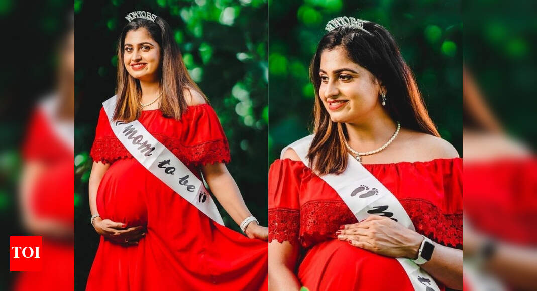 Actress Chaitra Rai announces pregnancy with adorable pictures from her ...