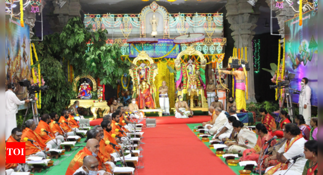 Andhra Pradesh: Ravana Samharam parayanam observed in Tirumala to ...