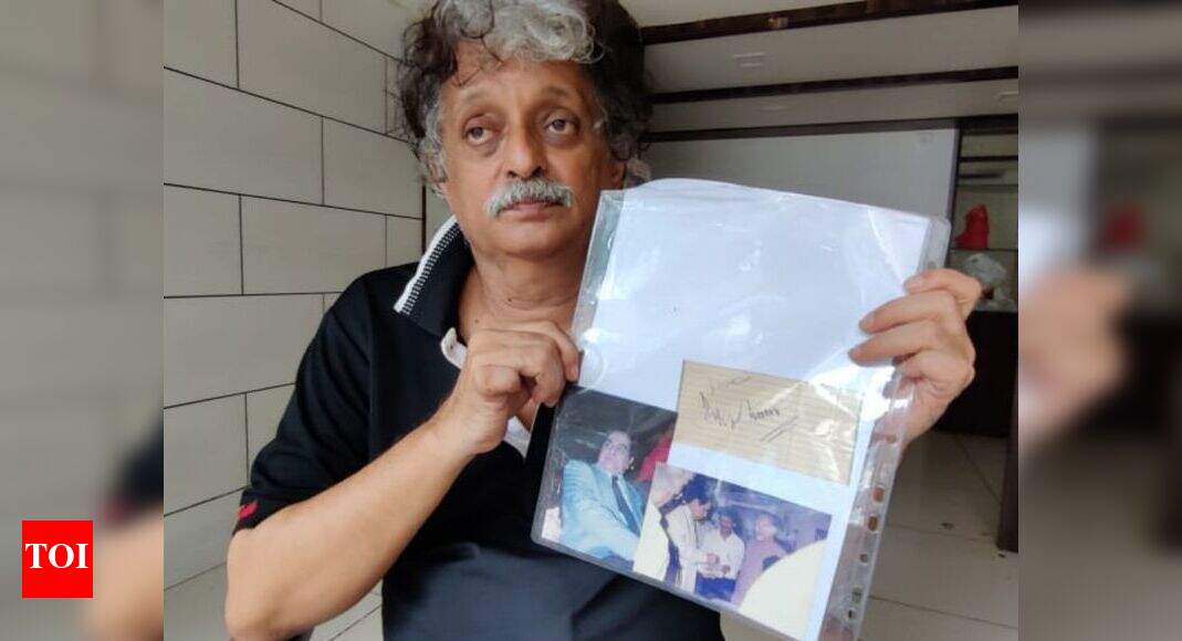 Thane: Autograph collector remembers Dilip Kumar, shares fond memories ...