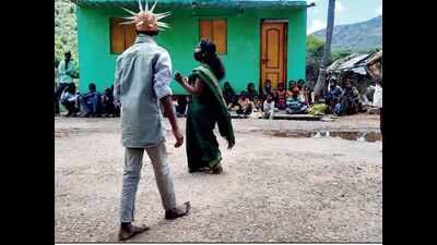 Karnataka: Tribal artist’s street play seeks to remove vaccine ...