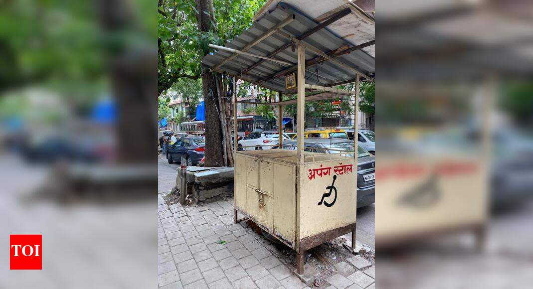 unauthorized broken platform chocking gutter - Times of India