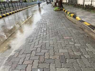 poor road repair - Times of India