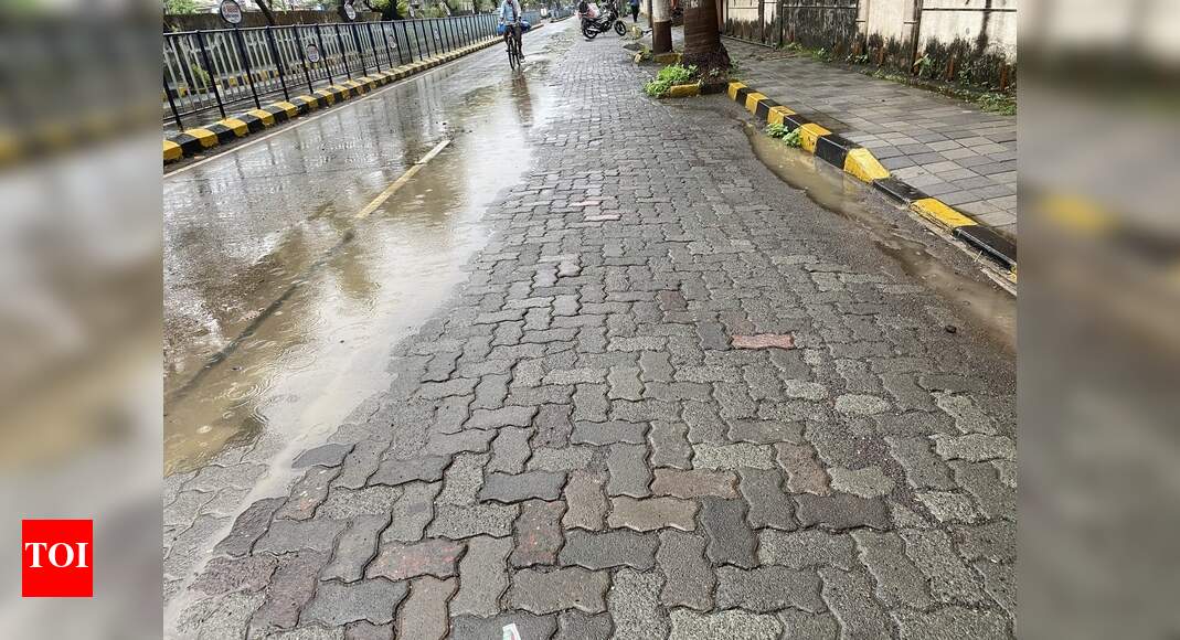 poor road repair - Times of India