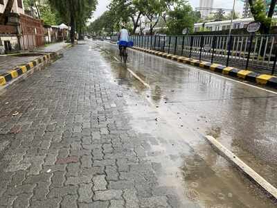poor road repair - Times of India