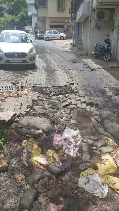 slope cave in - Times of India