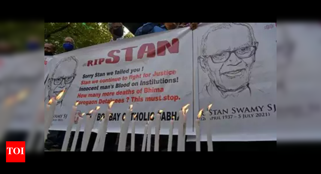 CPM protests against Centre over Fr Stan Swamy’s death in Trichy ...