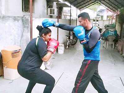 Eye on Asian meet, world champion Alfiya replaces gloves with dumbbells ...
