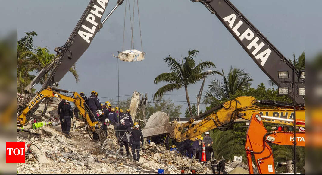 Death toll in Florida's Surfside building collapse rises to 78 - Times ...