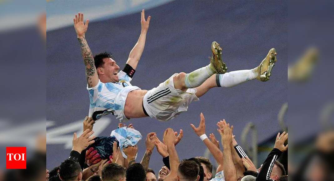 Copa America: Messi gets high with a little help from his friends ...