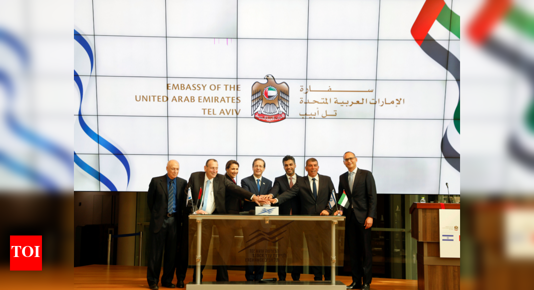 UAE inaugurates embassy in Israel in downtown Tel Aviv - Times of India