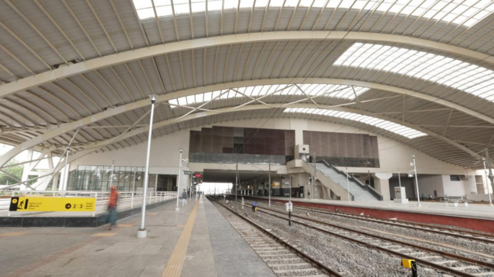 Redeveloped Gandhinagar capital railway station to open its doors on ... Redeveloped Gandhinagar capital railway station to open its doors on ...