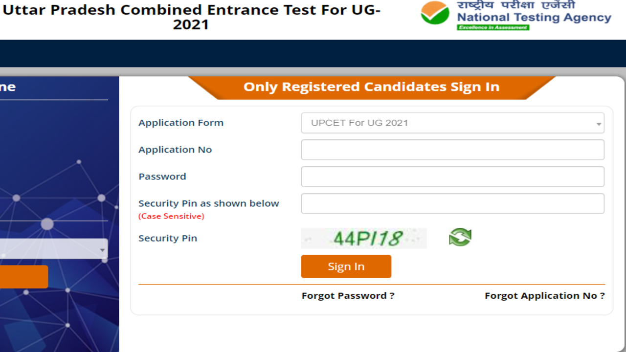 Upcet.nta.nic.in