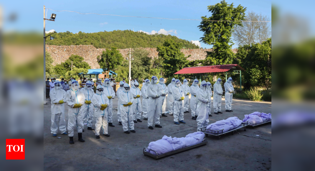 Myanmar funeral services overwhelmed as Covid-19 toll mounts - Times of ...