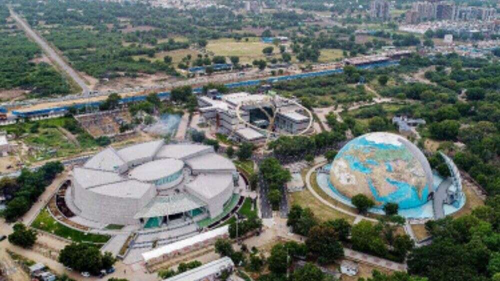 In pics: Modi inaugurates redeveloped Gandhinagar station, other ...