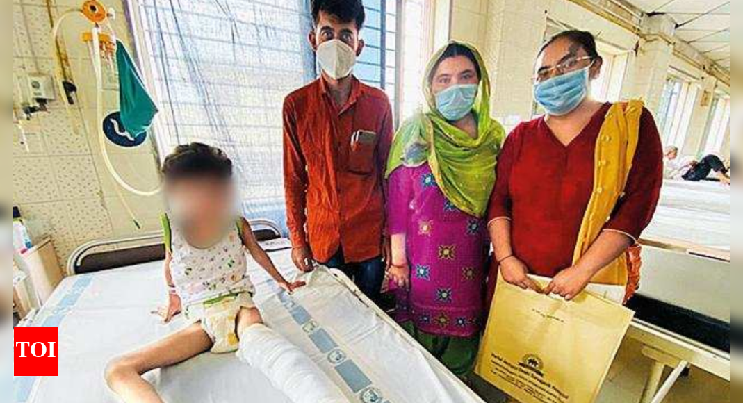 Gujarat Rare Cancer Surgery Lets 4 year old Eat Normally Again 