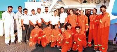 Ever Given resumes its journey | Hyderabad News - Times of India