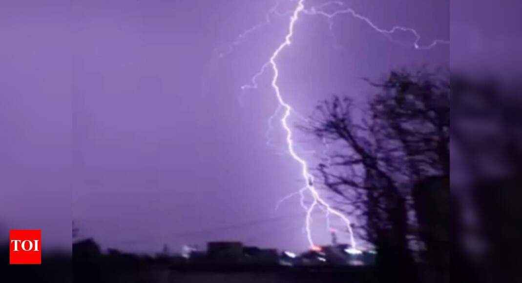 India saw 13 million dangerous lightning strikes last year | India News ...