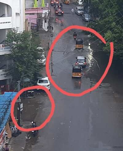 Water Blockage on Main Road - Times of India