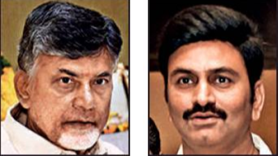 N Chandrababu Naidu and Raghu Rama Krishna Raju discussed Andhra Pradesh CM YS Jagan Mohan Reddy ...